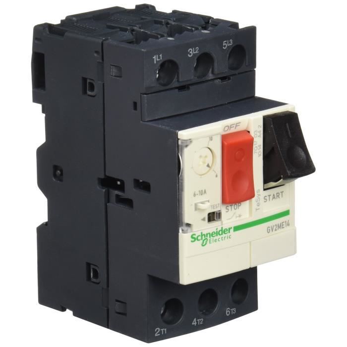 Disjoncteur moteur TeSys GV2 - 3P - 13A - magnétothermique - Sunu ...