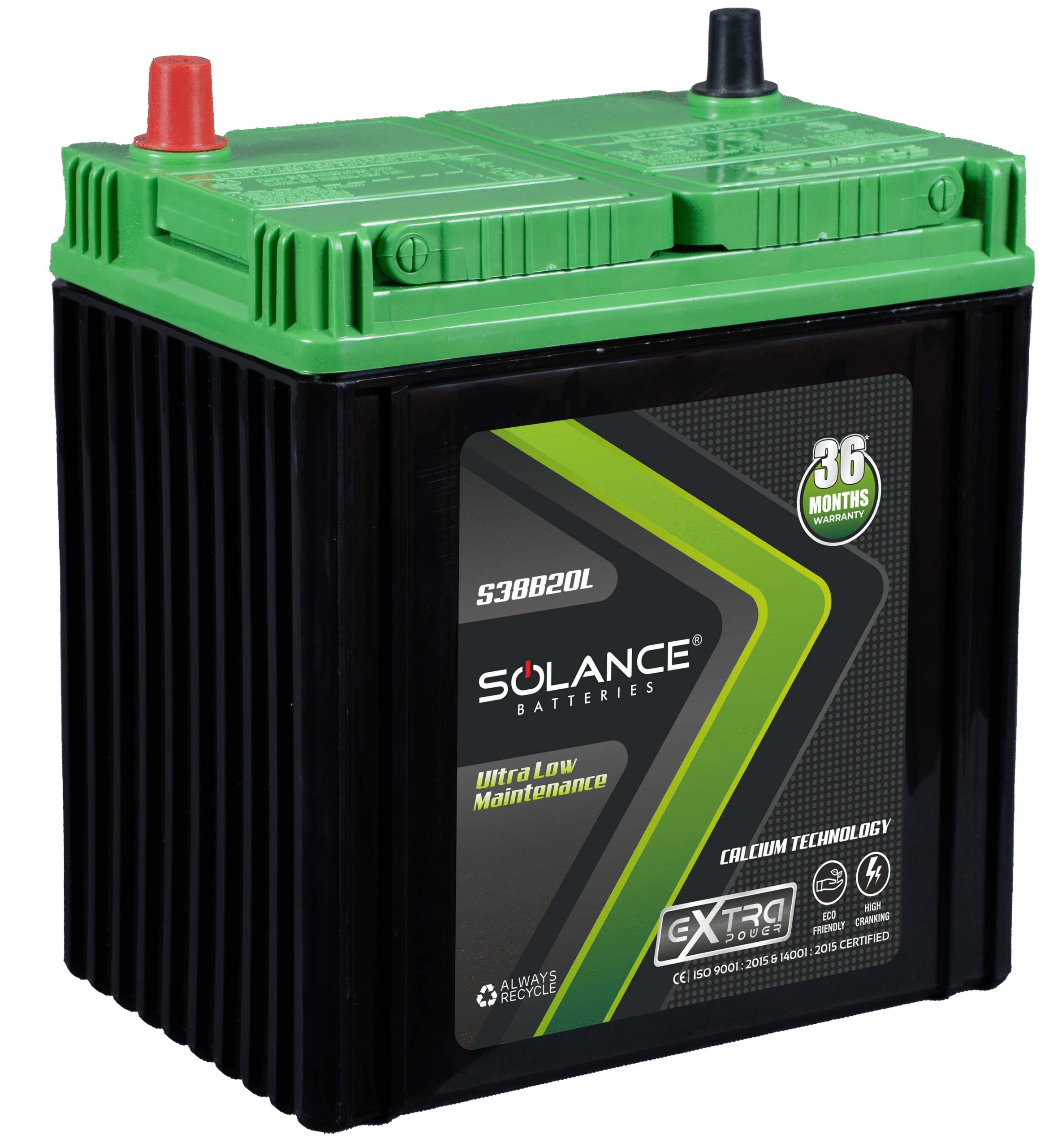 Batteries SOLANCE MF 12V de 35Ah à 90Ah - Sunu Équipement